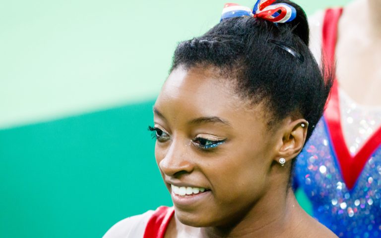 Simone Biles Blows Minds With This Crazy Trick - Given Us